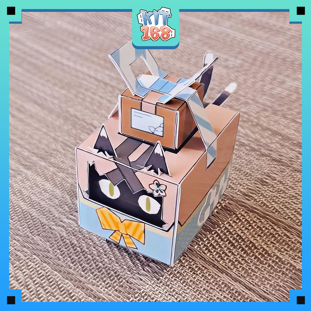 Mô hình giấy Anime Game Kirara Delivery Box - Genshin Impact | Shopee ...