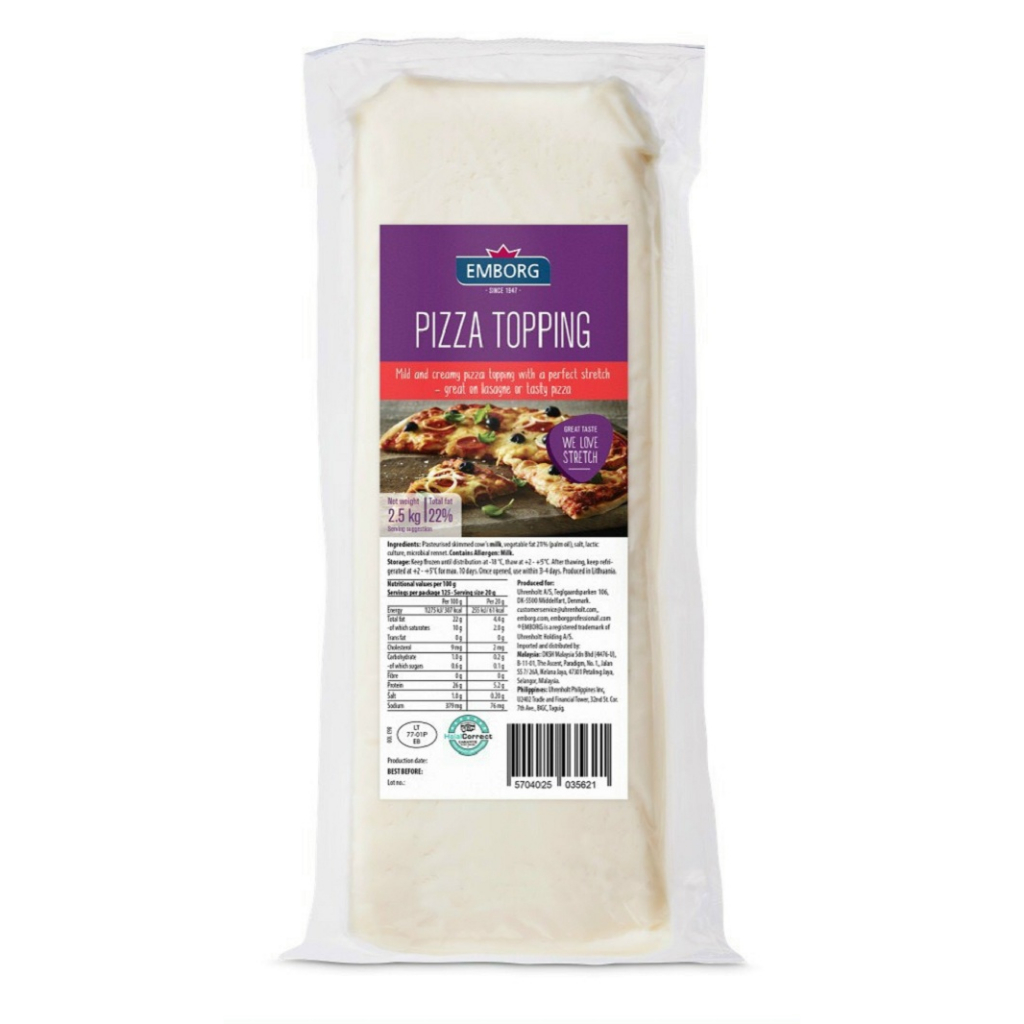 Phomai Pizza Topping Emborg 2,5kg ( Hỏa tốc HN ) | Shopee Việt Nam