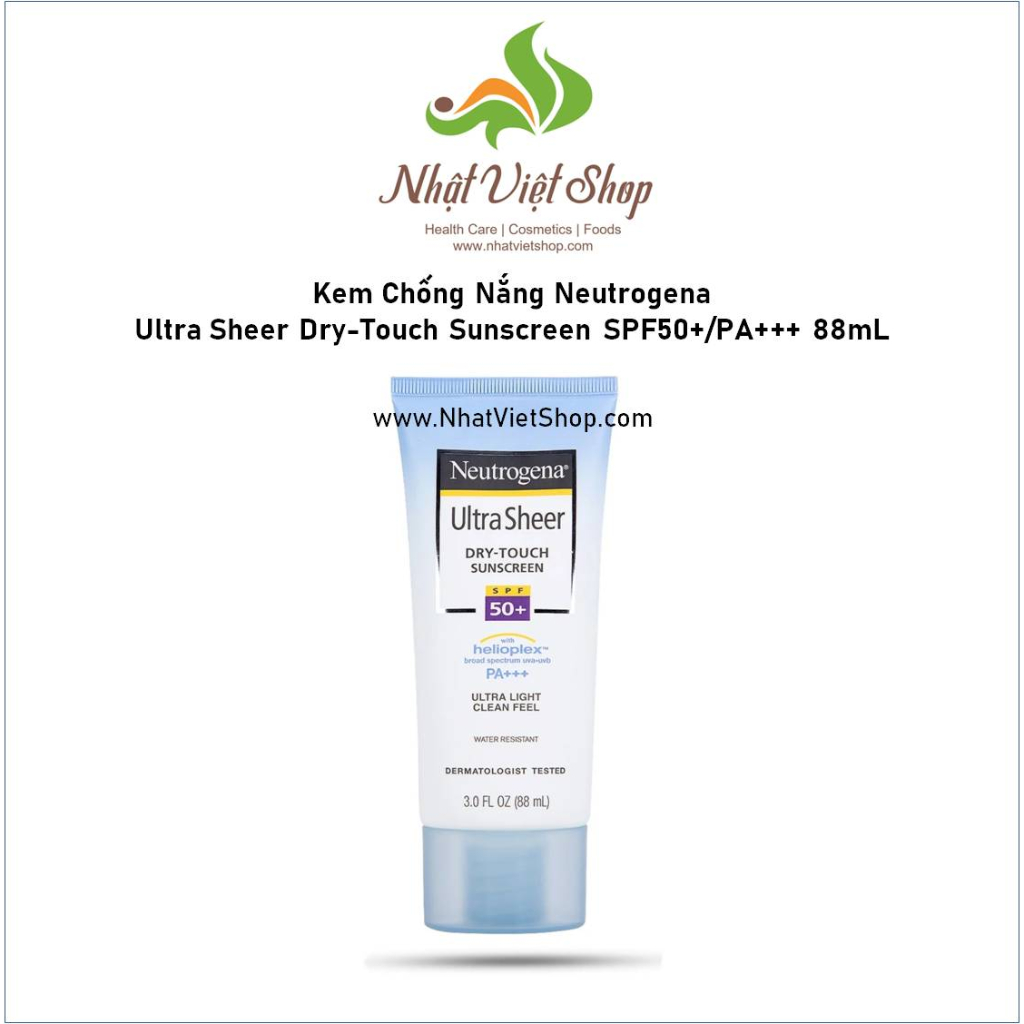 Kem Chống Nắng Neutrogena Ultra Sheer Dry Touch Sunscreen Spf50 88ml