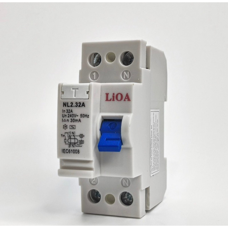 Aptomat Chống Giật LiOA - CB Chống Dòng Rò 32A~40A~63A | Shopee Việt Nam
