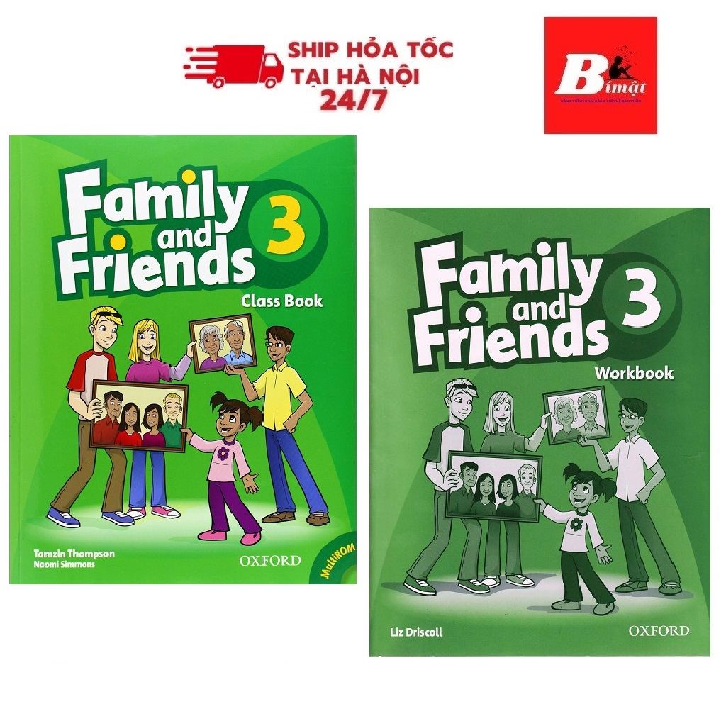 Sách - Bộ 2 cuốn Family And Friends 3 (Class Book + WorkBook) Tặng Kèm ...