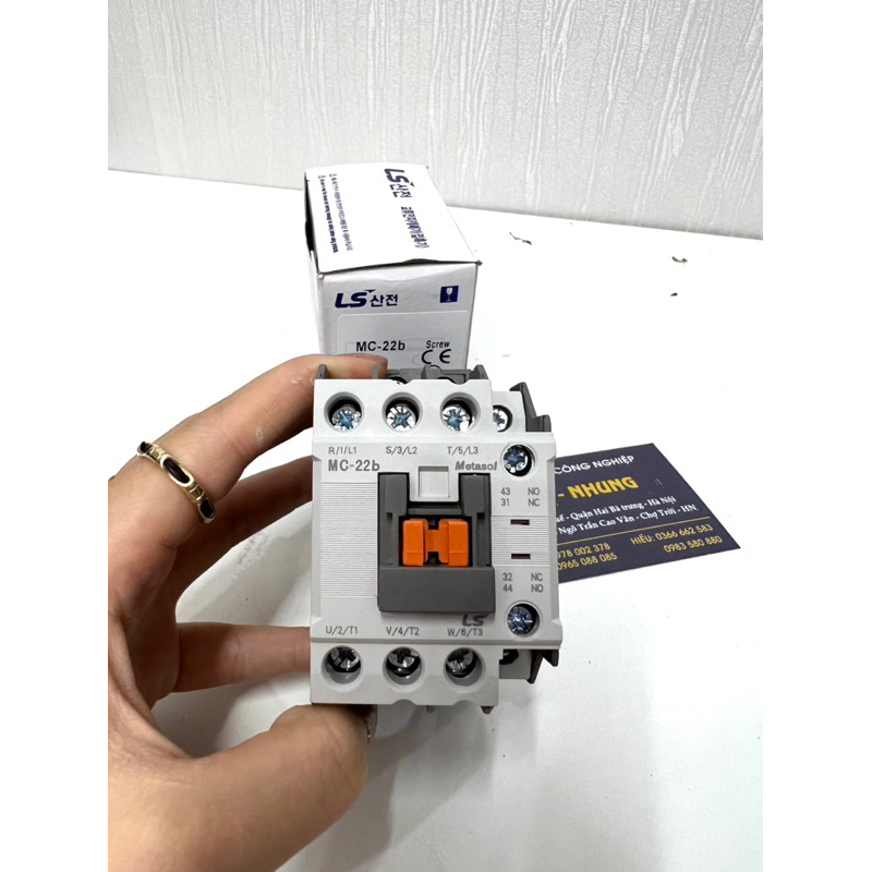 Contactor Khởi Động Từ LS MC 22B - Korea | Hiếu Nhung | Shopee Việt Nam