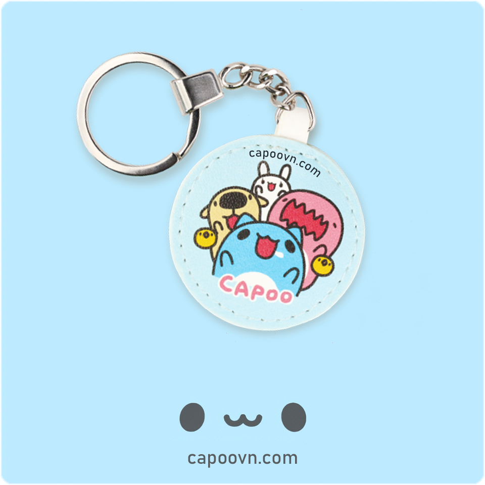 Móc khóa - Capoo và những người bạn (Keychain - Capoo & Friend ...