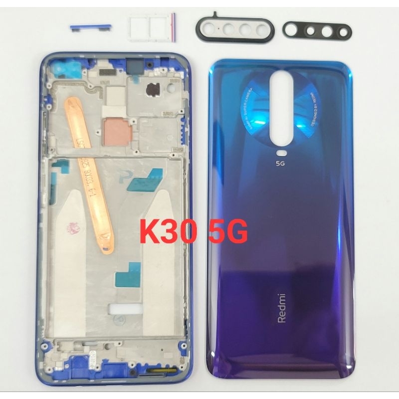 Bộ vỏ xiaomi K30 5G đủ phím và khay sim | Shopee Việt Nam