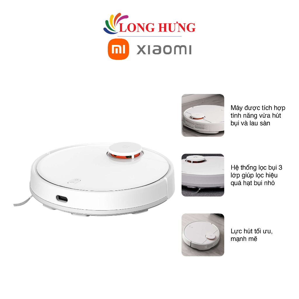Robot hút bụi Xiaomi Vacuum Mop Pro SKV4110GL STYTJ02YM - Hàng chính ...