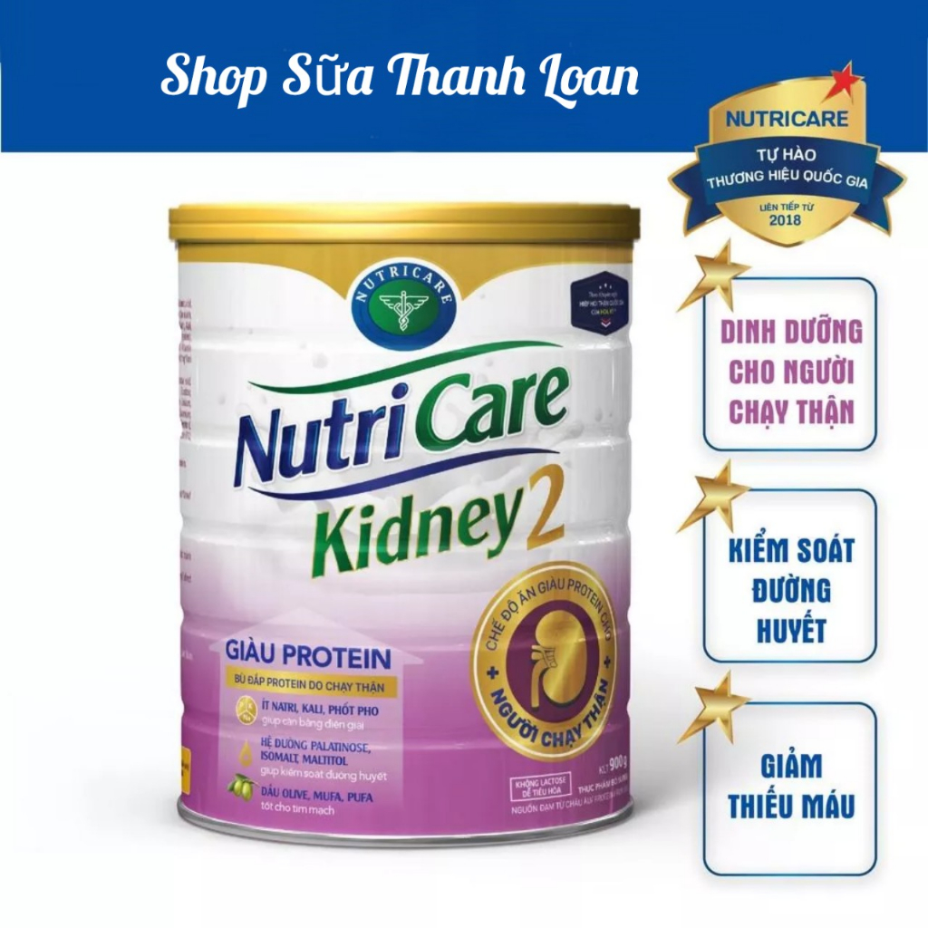 [HSD T12-2026] Sữa Bột Nutricare Kidney 2 Dinh Dưỡng Y Học Cho Quá Trình Lọc Thận 900g. | Shopee ...