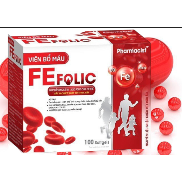 Viên bổ máu FEFOLIC | Shopee Việt Nam