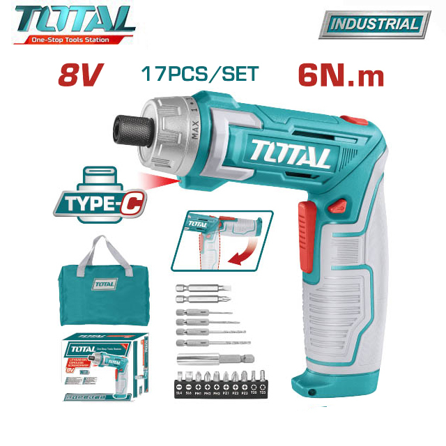 Máy siết vít gập dùng pin 8V Total TSDLI0802 | Shopee Việt Nam