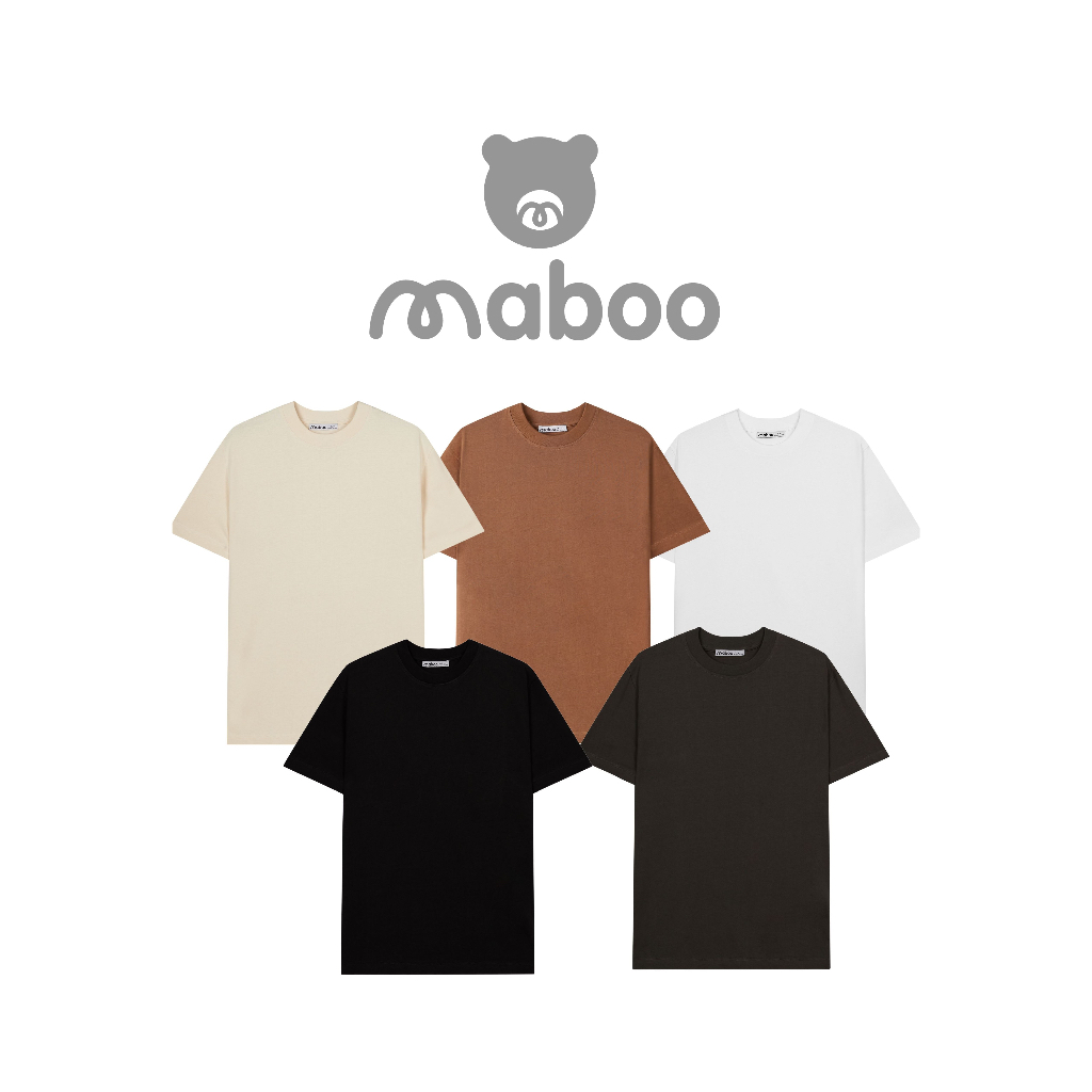 Áo thun Trơn Nam Nữ Maboo - Form Oversize MB03 | Shopee Việt Nam