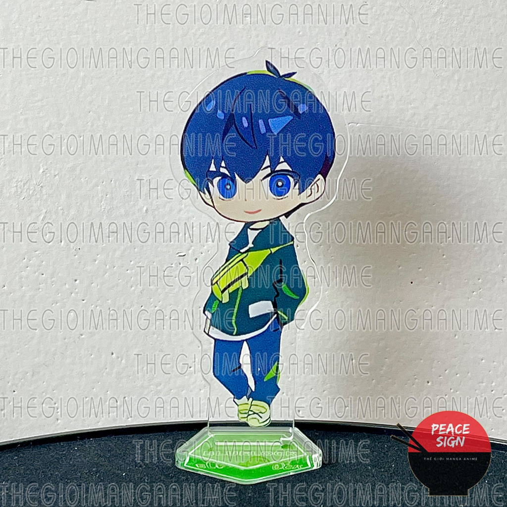( 8CM ) Mô hình standee BLUE LOCK ver THỜI TRANG ĐƯỜNG PHỐ acrylic mica ...