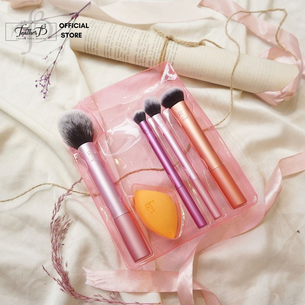 Bộ Cọ Cá Nhân Cơ Bản RT Feather B Everyday Essentials | Shopee Việt Nam