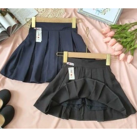 Chân váy học sinh xếp li liền quần BS 43 cho bé từ 18-37kg | Shopee Việt Nam