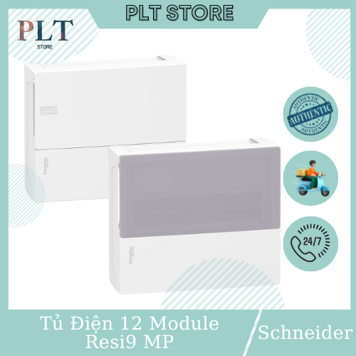 Tủ Điện Nhựa Nổi 12 Module (12 đường) Schneider Resi9 MP MIP12112 ...