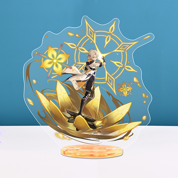 Mô hình Standee Mica Arcrylic nhân vật Genshin Impact 15cm Zhongli Xiao ...