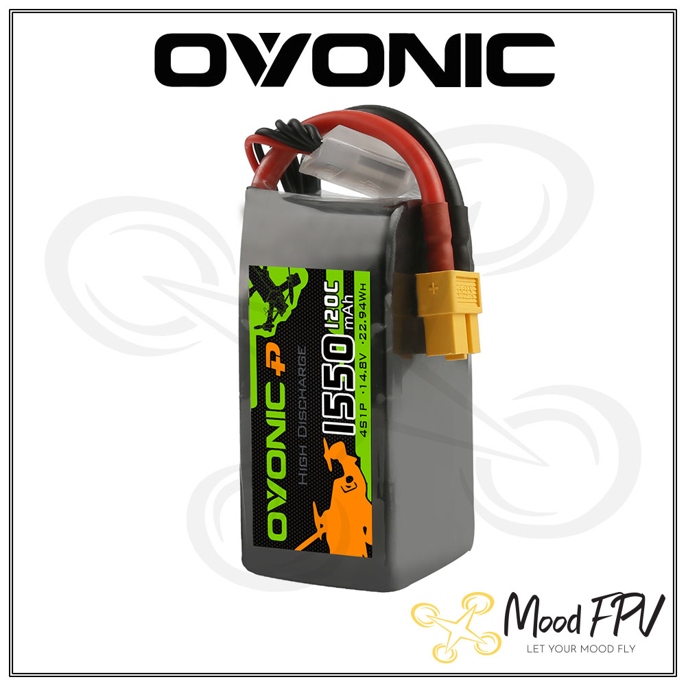 Pin Lipo Ovonic FPV 1550mah 4S 100C/120C Chính Hãng | Shopee Việt Nam