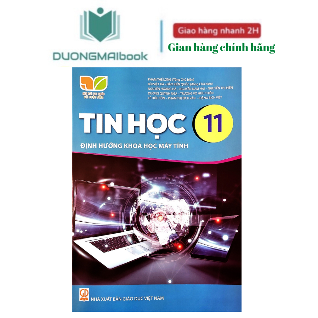 Sách Tin học 11 Định hướng Khoa học máy tính - Kết nối tri thức (bán ...