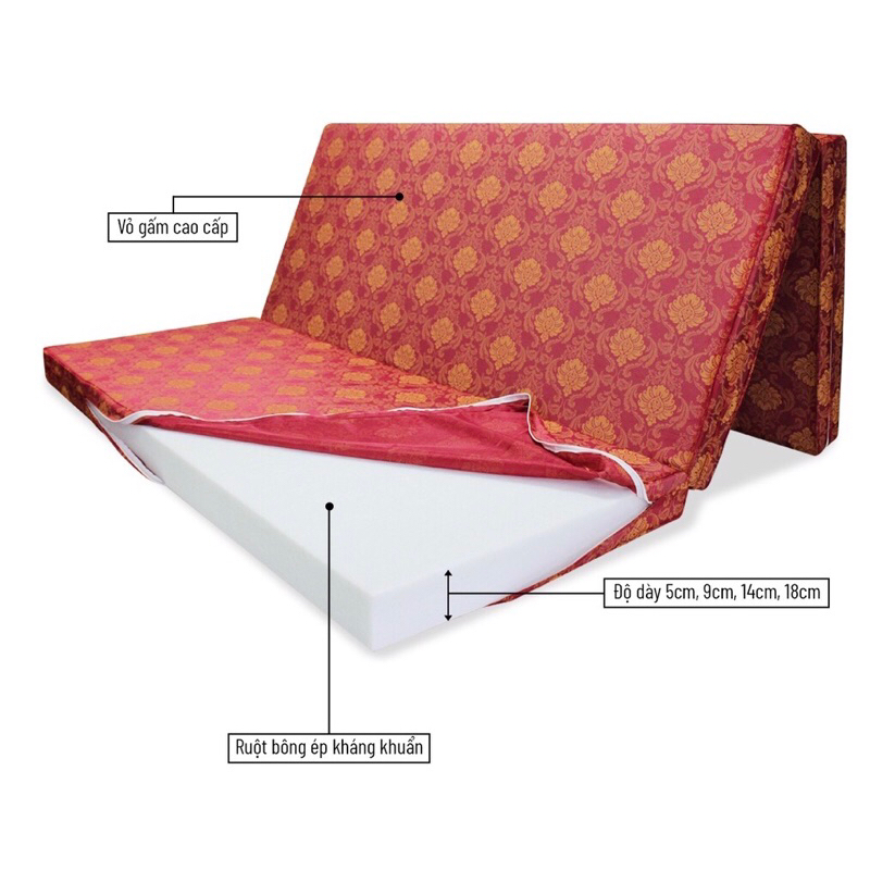 Vỏ bọc đệm 3 tấm ze Valire đủ size nhiều mầu | Shopee Việt Nam