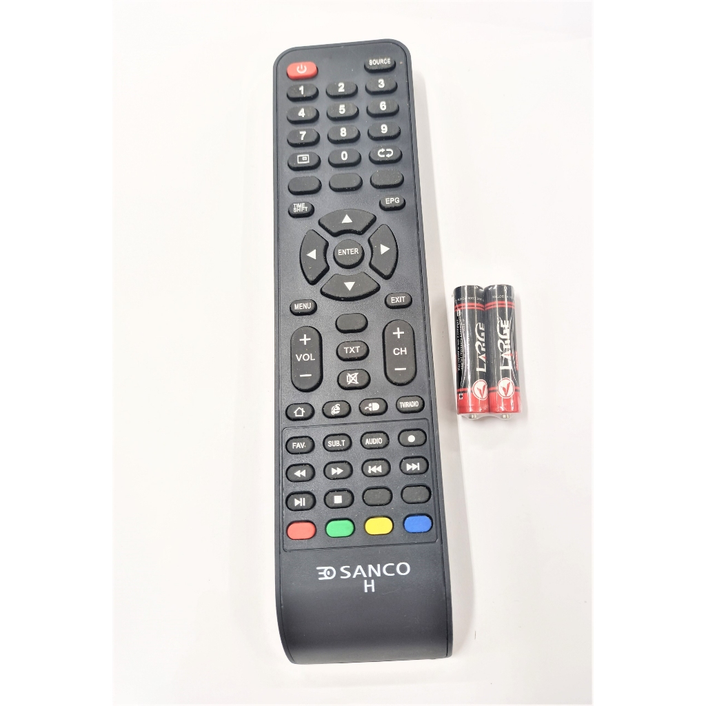 Remote điều khiển tivi sanco ( tặng kèm pin ) | Shopee Việt Nam