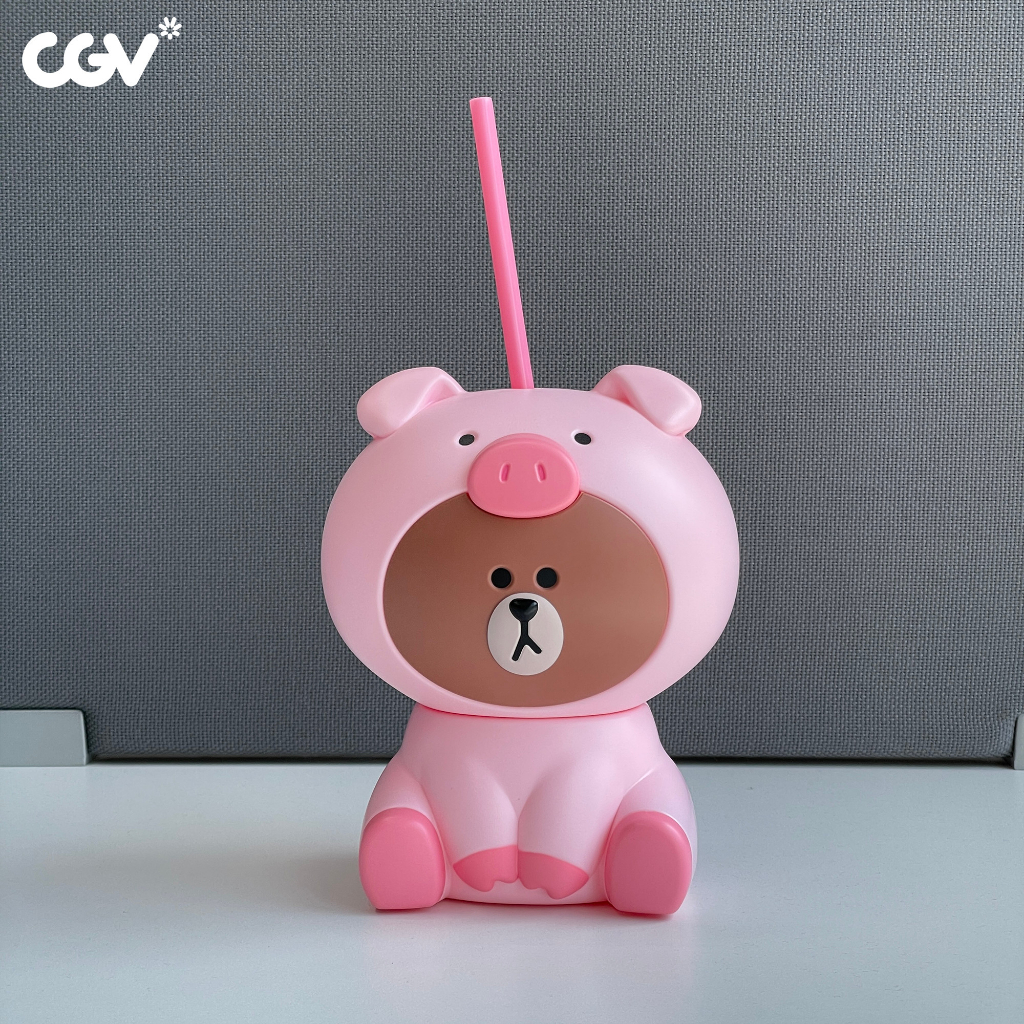 Ly nước CGV Cinemas Vietnam Jungle Brown | Shopee Việt Nam