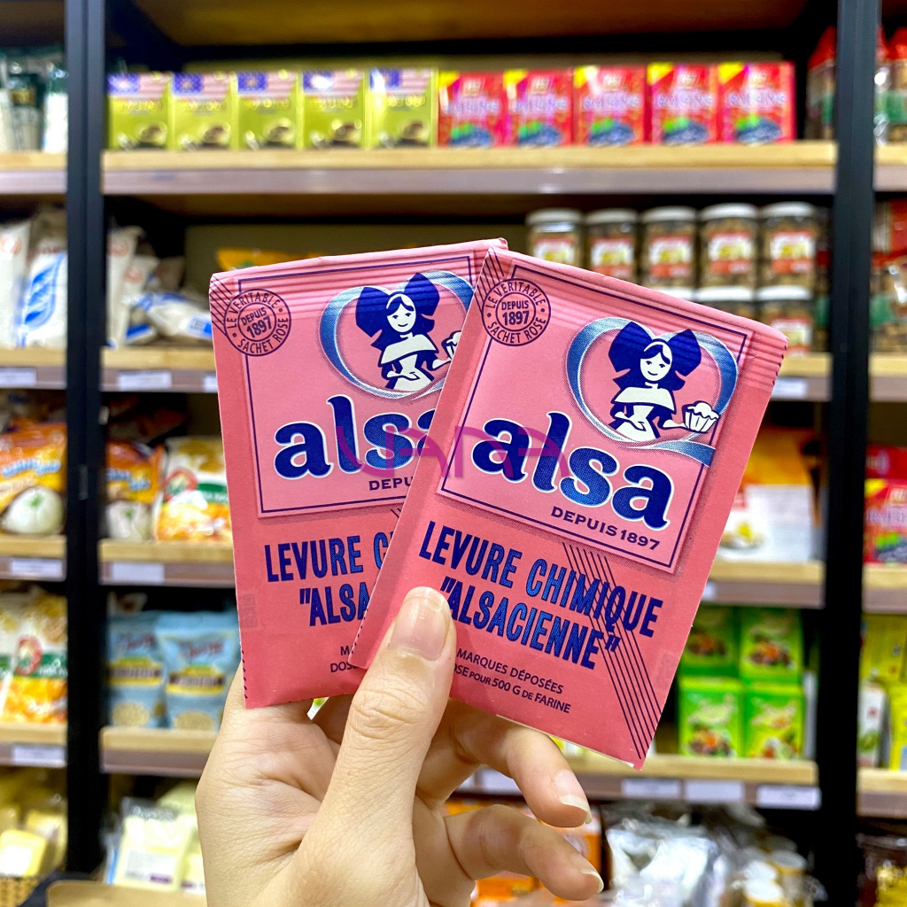 BỘT NỞ (BỘT NỔI) BAKING POWDER ALSA NHẬP KHẨU PHÁP 11G | Shopee Việt Nam