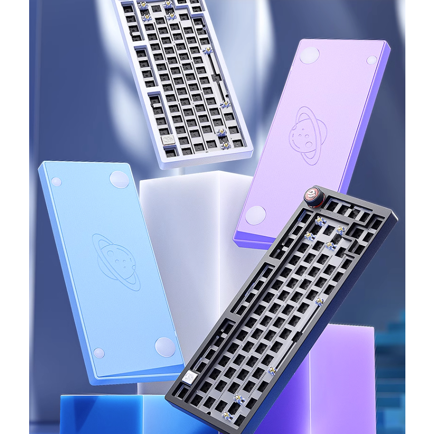 Kit Phím Cơ Full Nhôm - Aula Leobog Hi75 - 1 Mode - Bản Có Led RGB ...