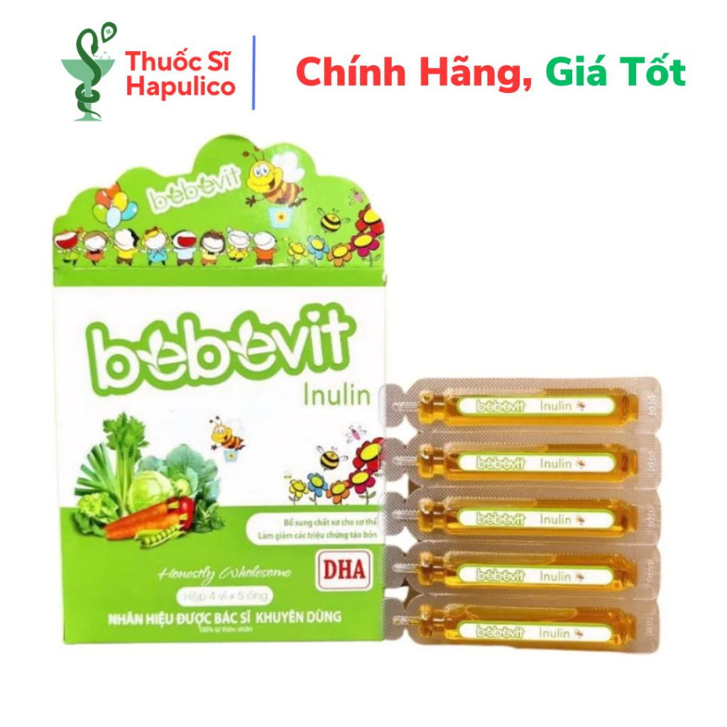 BEBEVIT INULIN - Tăng cường chất xơ, hỗ trợ táo bón, đầy hơi, chướng ...