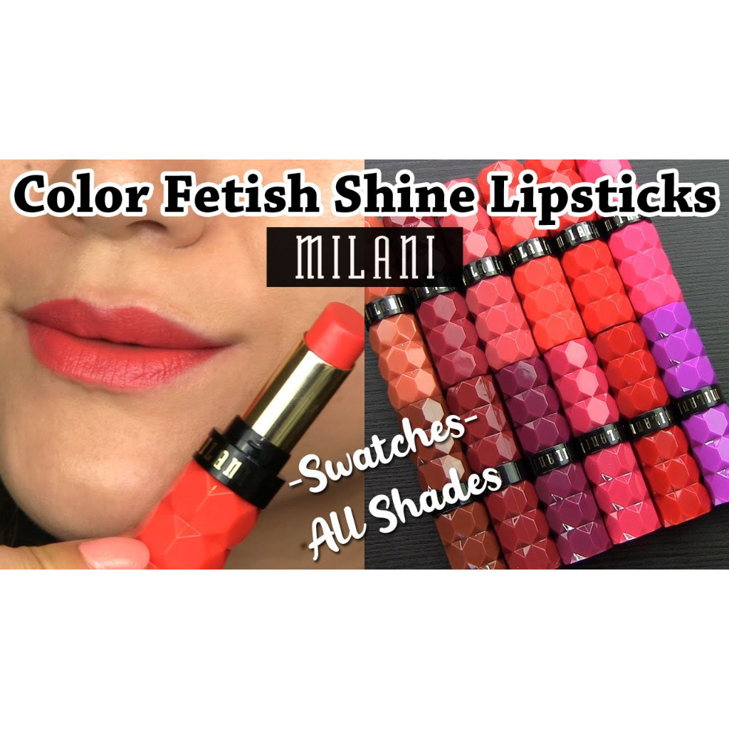 Son thỏi dưỡng môi Milani COLOR FETISH MATTE LIPSTICK - Hàng Mỹ ...
