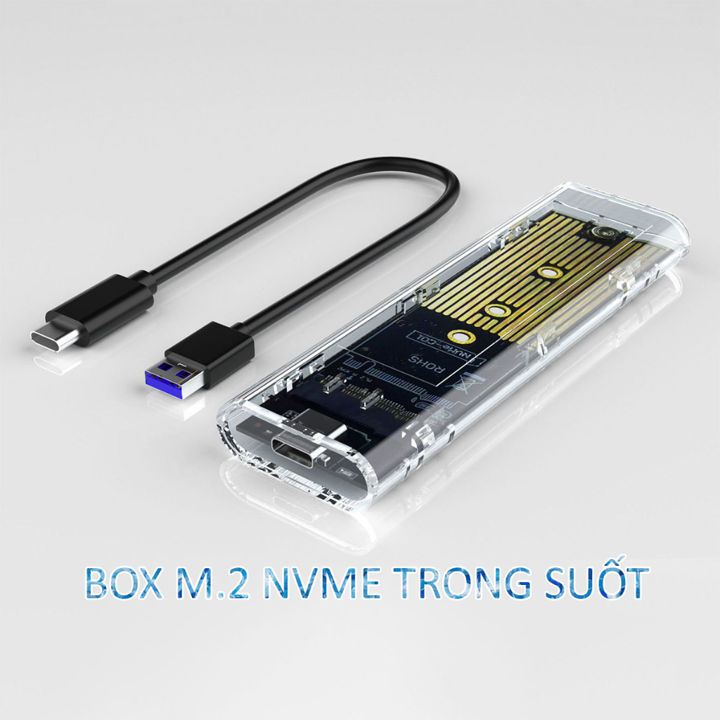 BOX Ổ CỨNG SSD M.2 NVME TYPE-C TO USB 3.0 | Shopee Việt Nam
