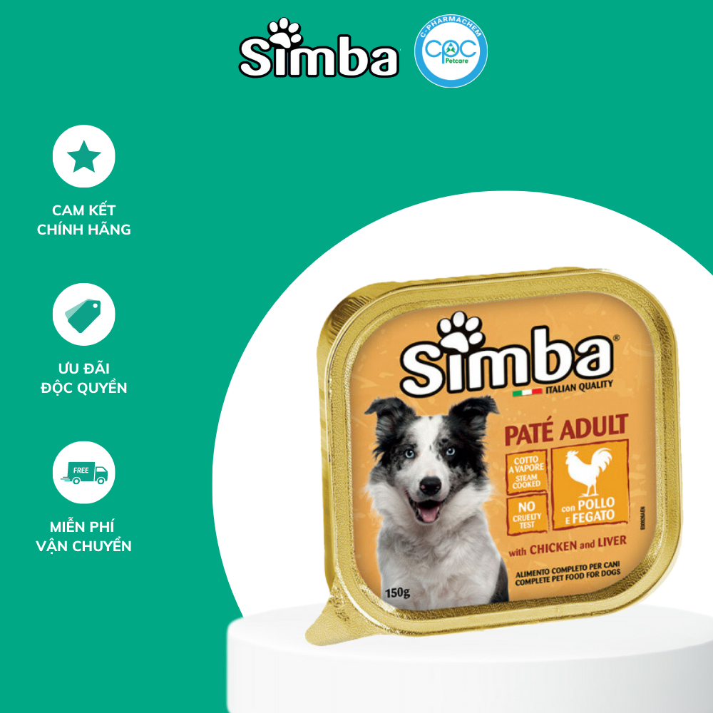 Pate Simba cho chó trưởng thành - Nhập khẩu Ý | Shopee Việt Nam