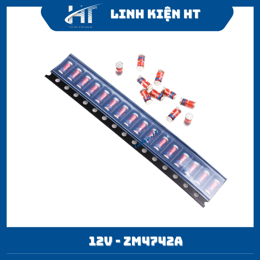 Diode Zener SMD 1W 12V ZM4742A LL41 chất lượng tốt (10c) - Linh kiện HT ...
