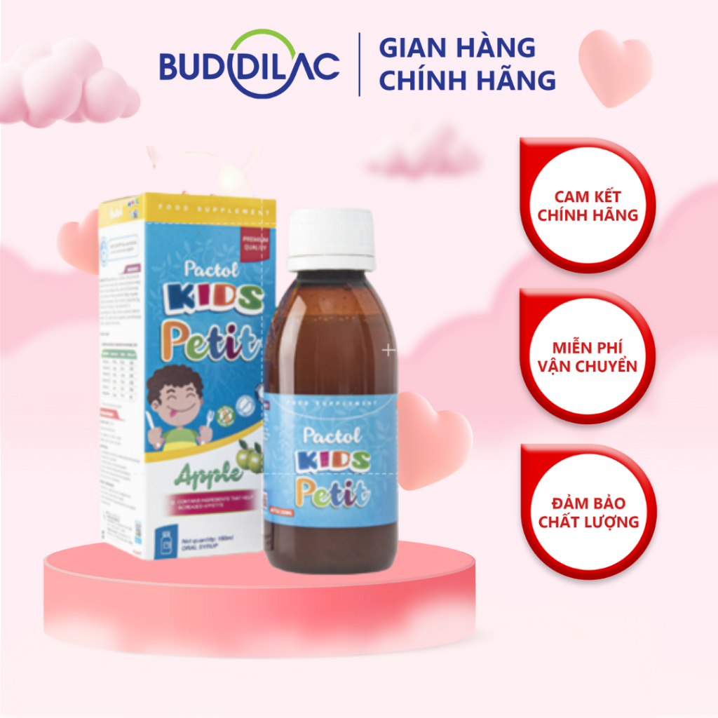 Pactol Kids Petit - Hộp 150ml - Hỗ Trợ Bé Ăn Ngon, Tăng Sức Đề Kháng ...