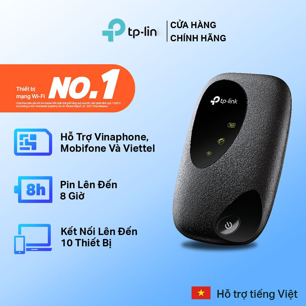 [Hỏa Tốc] Bộ Phát Wifi Di Động TP-Link M7000 3G/4G LTE 150Mbps Pin sạc 2000mAh | Shopee Việt Nam