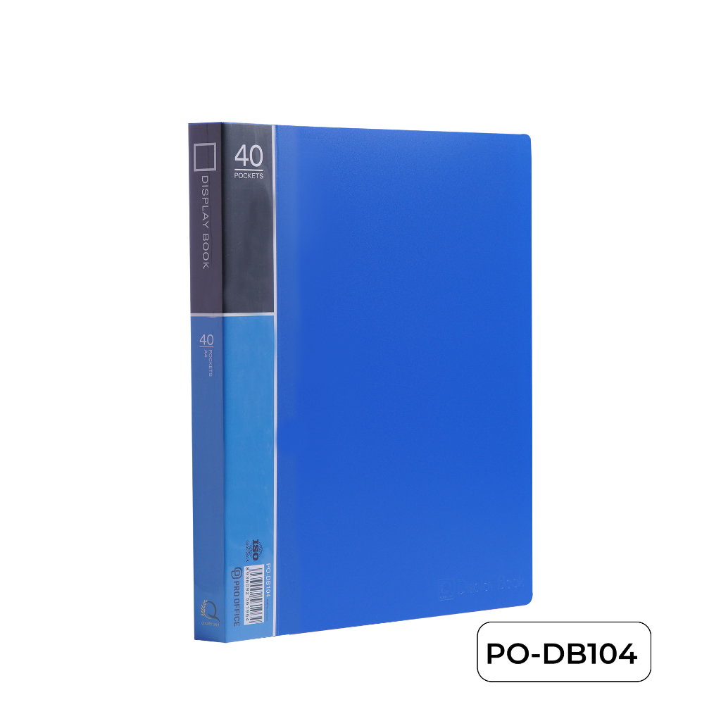 File Lá 40 Đựng Tài Liệu Q Seri PRO OFFICE Làm Từ Nhựa Mica, Chắc Chắn, Bề Mặt Mịn PO-DB104 ...