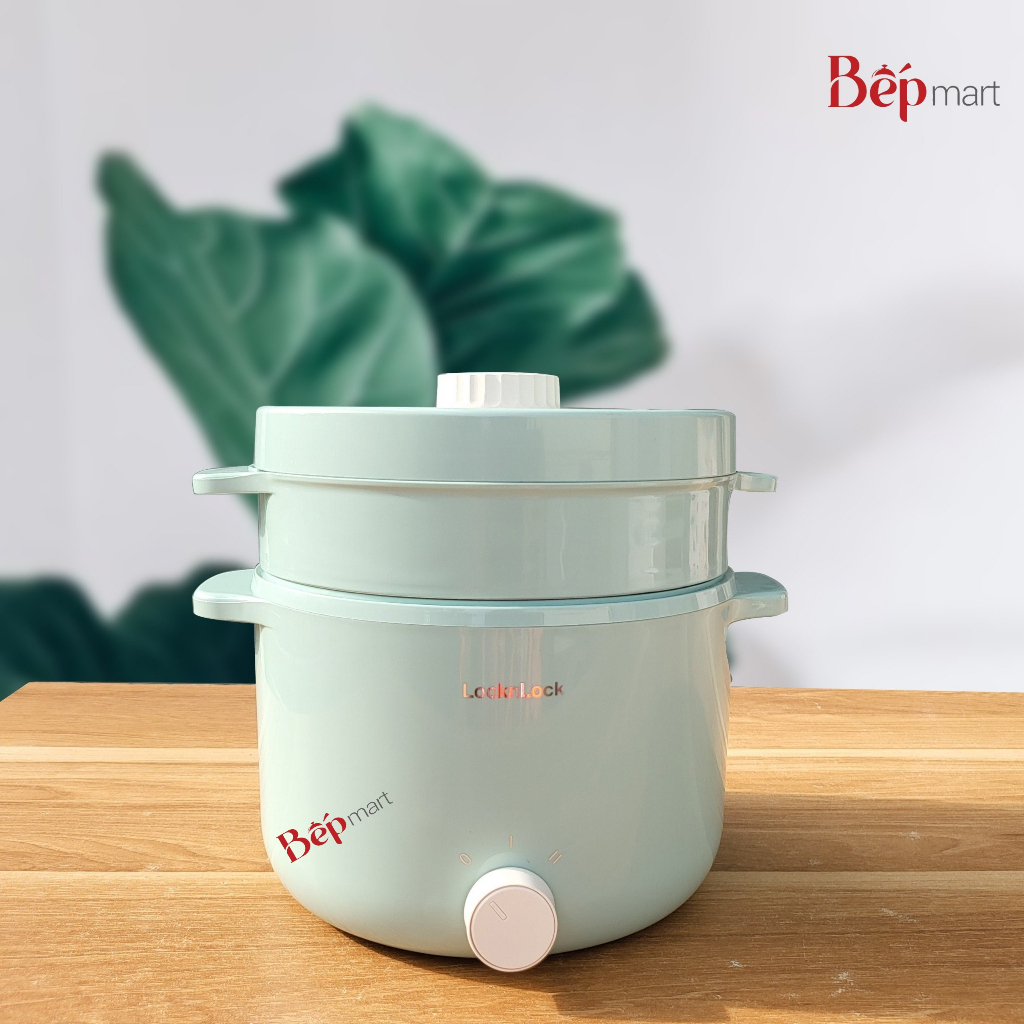 Nồi điện đa năng Locknlock Electric Multi Pot EJP156MIT 2L, 2 chế độ ...