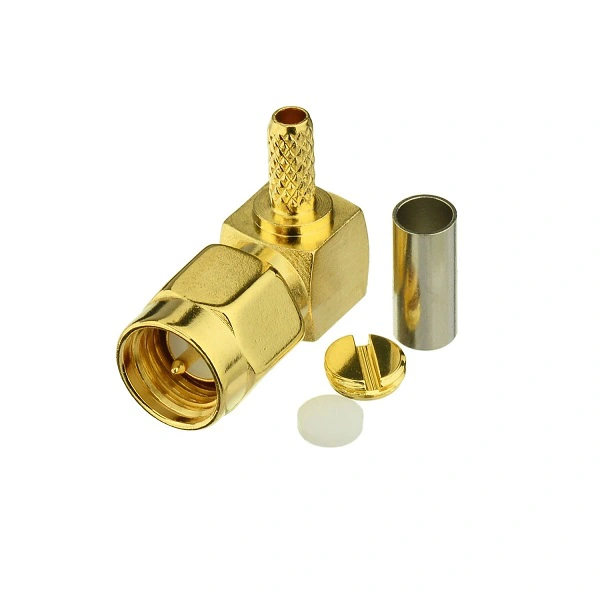 Đầu SMA male Hàn cáp RG174 RG316 gập 90 độ SMA-JW1.5 | Shopee Việt Nam
