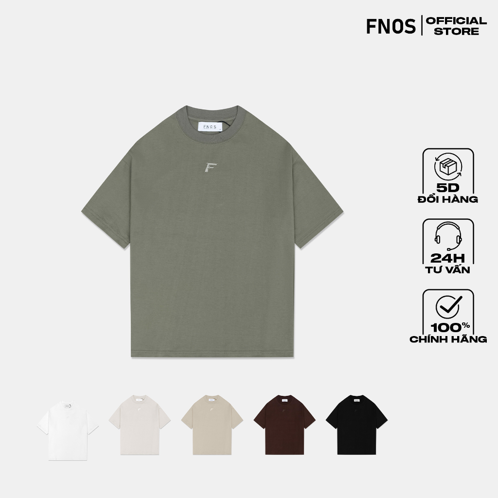 Áo Thun Unisex FNOS BASIC OVERSIZE TSB 100% Cotton - Local Brand Chính ...