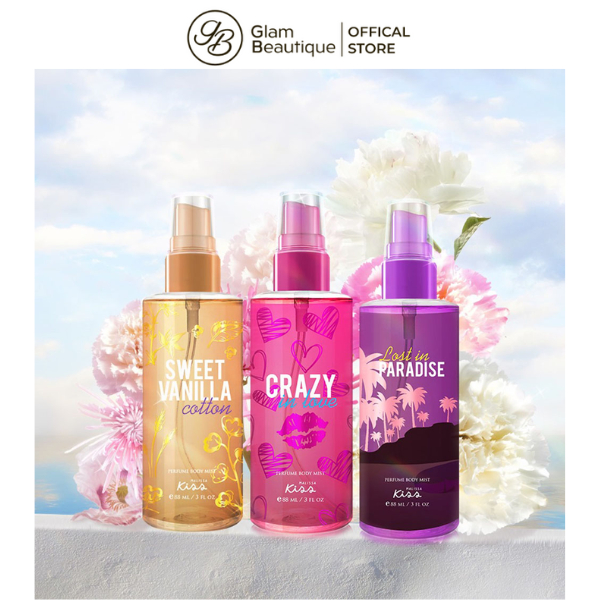 Xịt Thơm Toàn Thân Malissa Kiss Perfume Mist 88ml Glam Beautique ...