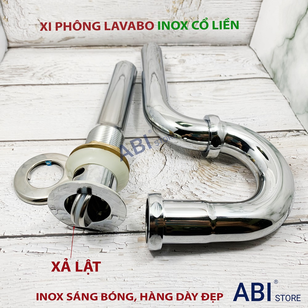 XI PHÔNG INOX CỔ LIỀN, XIFON CHẬU RỬA MẶT LAVABO ĐẸP | Shopee Việt Nam