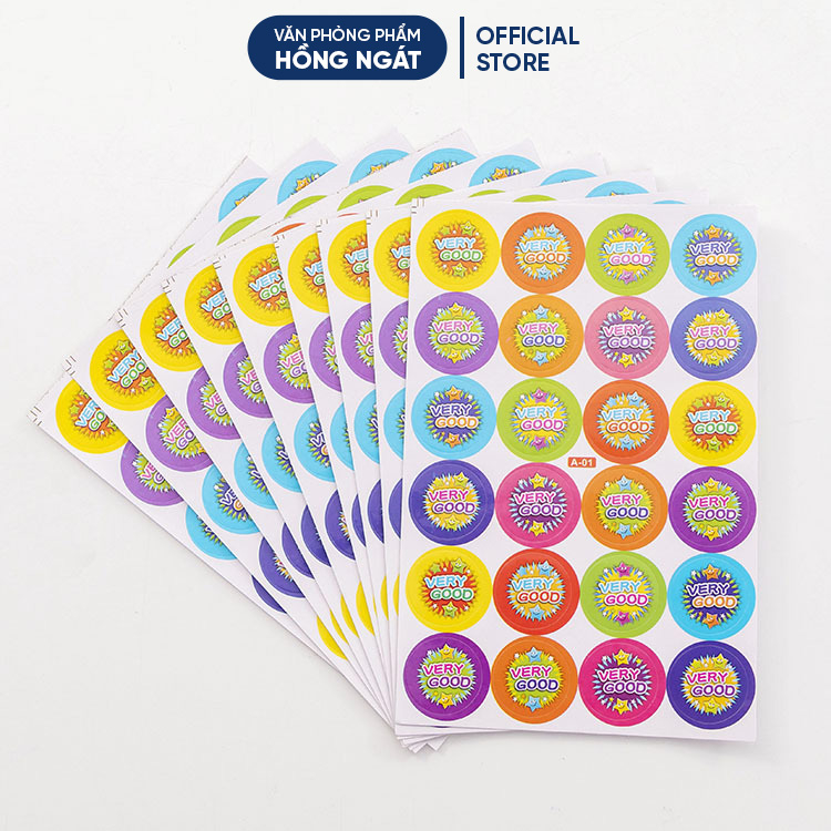 Sticker khen thưởng học sinh dán sổ cute dễ thương giá rẻ, sticker ...
