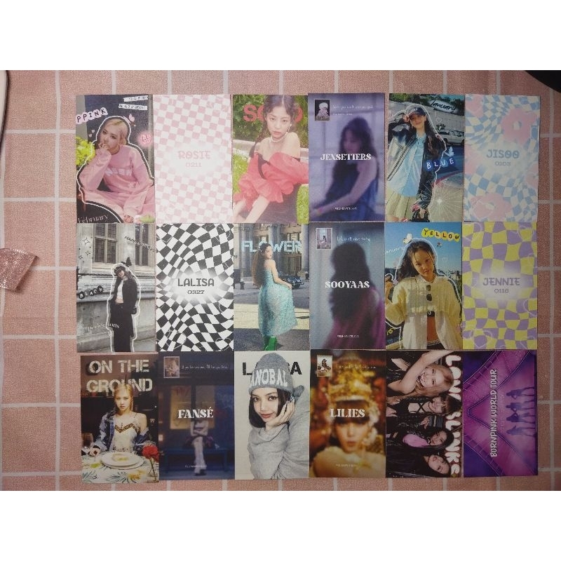 Card des Blackpink, card des Kpop, box mix carc | Shopee Việt Nam