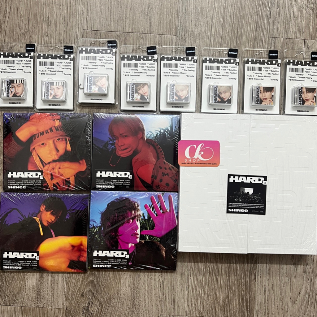 Bộ album SHINEE - HARD ảnh chính hãng có sẵn CKSHOP | Shopee Việt Nam