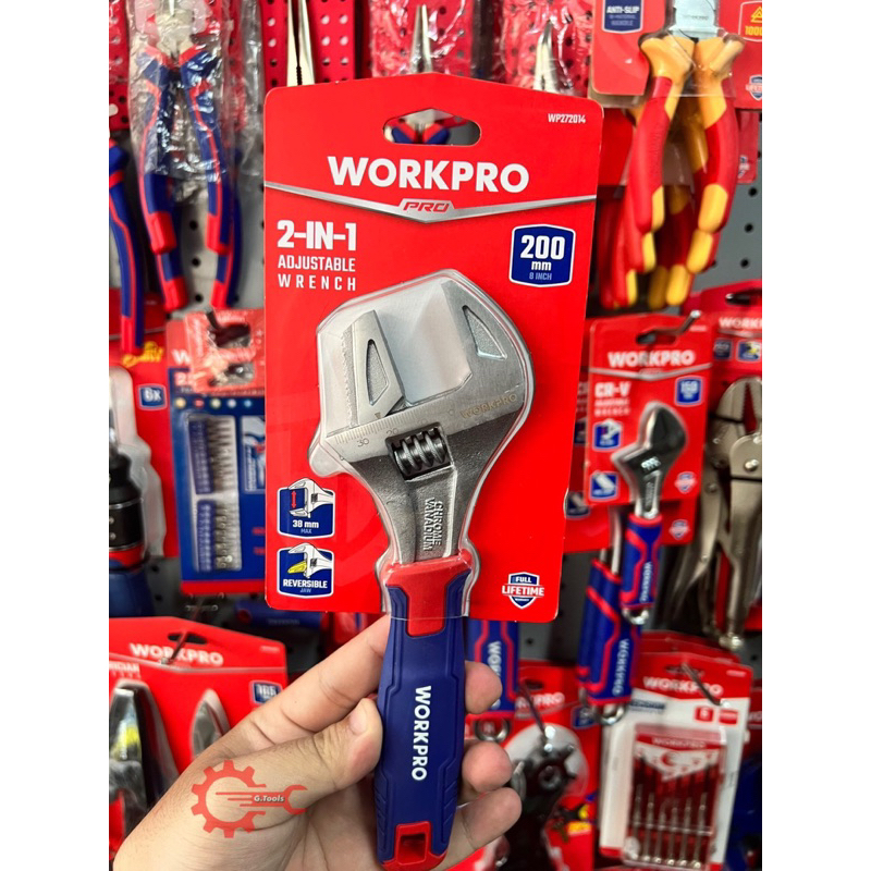 Mỏ lết đa năng (2 trong 1) 8 inch 200mm Workpro WP272014 | Shopee Việt Nam