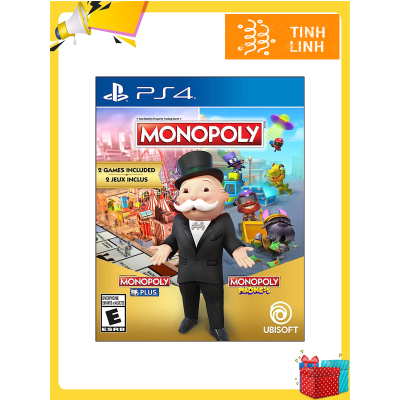 Đĩa Game PS4 MONOPOLY Plus + MONOPOLY Madness | Shopee Việt Nam