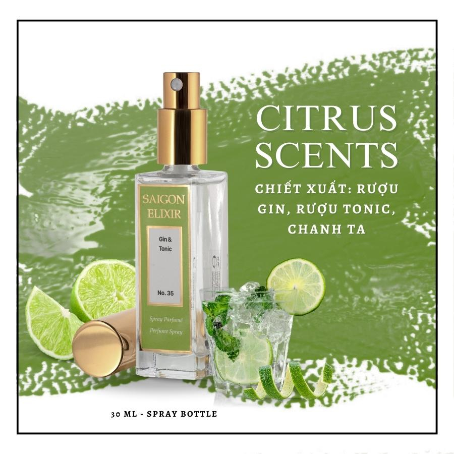 Nước hoa cao cấp Saigon Elixir Gin&Tonic | Shopee Việt Nam