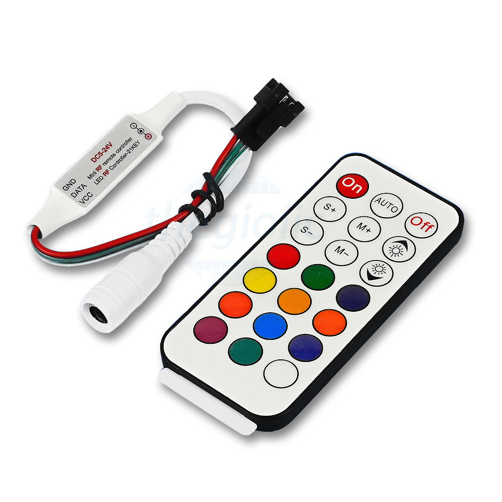 Dây đèn led đuổi ARGB Ws2812b / Ws2811 2812 / 2811 5.5mm 60 led/m 5V ...