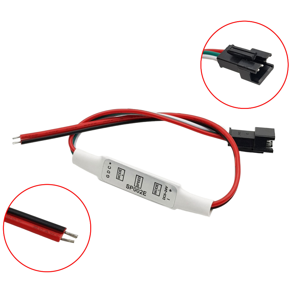 Dây đèn led đuổi ARGB Ws2812b / Ws2811 2812 / 2811 5.5mm 60 led/m 5V ...
