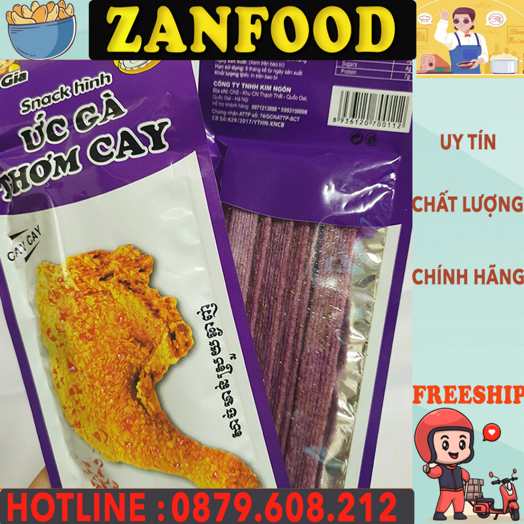 Snack que cay ức gà thơm ngon Thế Giai | Shopee Việt Nam