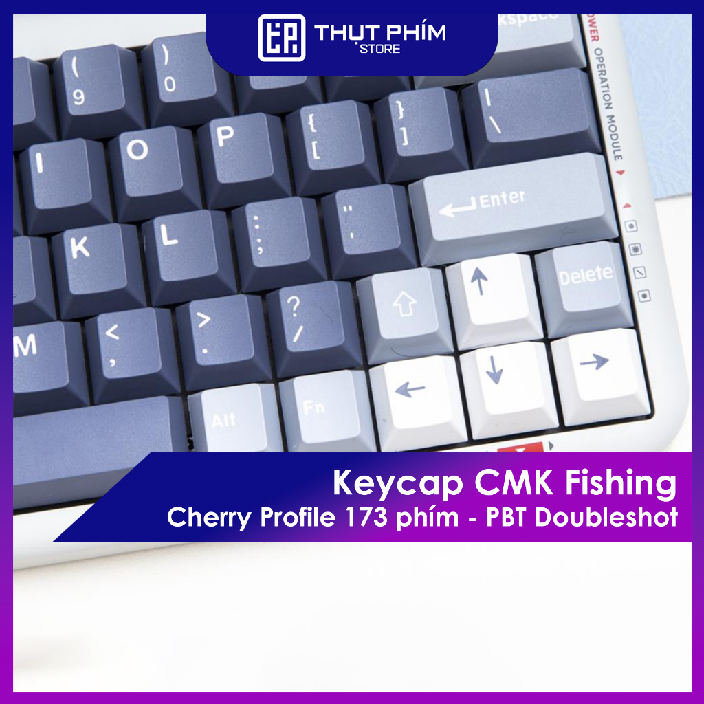 Keycap CMK Fishing (Cherry profile/173 phím/PBT Doubleshot) – Thụt Phím ...