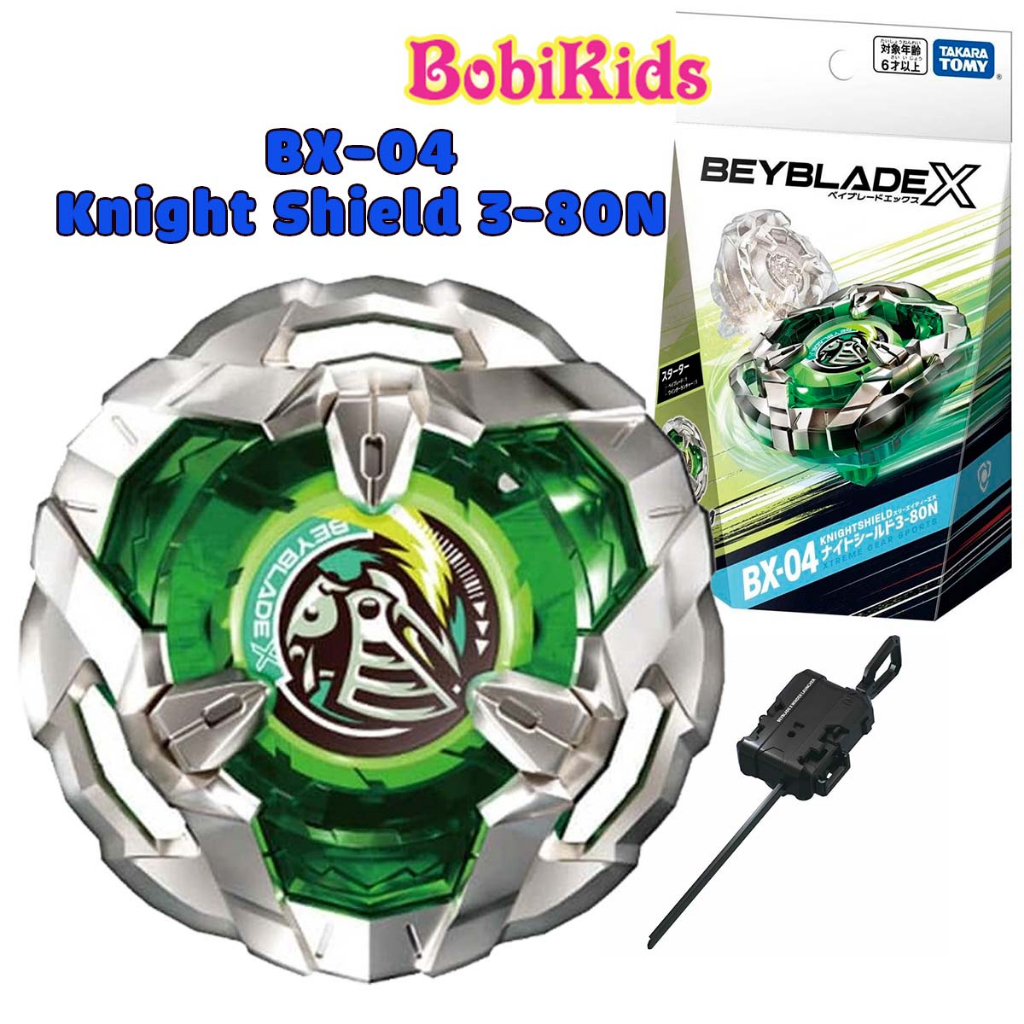 BeybladeX - Con Quay BX04: Starter Knight Shield 3-80N | Beyblade X ...