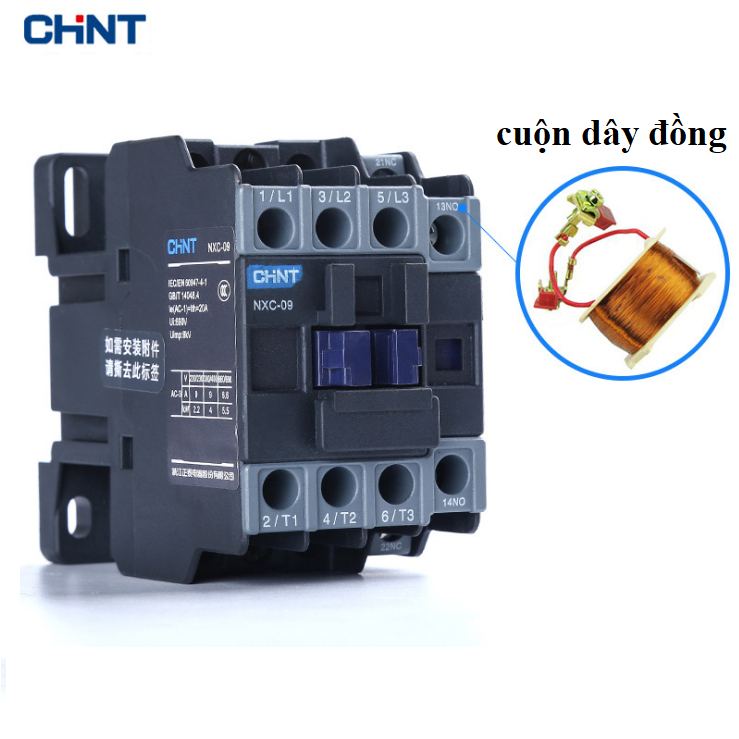 Khởi động từ 3P 380V CHINT NXC 9A đến 32A tuỳ chọn hàng chính hãng độ ...